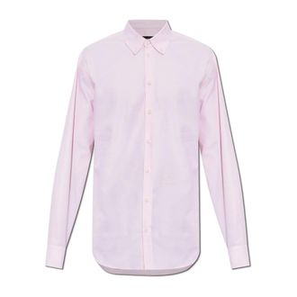 Dsquared2 Hemd mit besticktem Logo - - Shirts - Herren - Rosa - 2XL