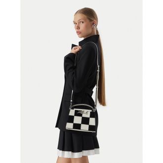 Karl Lagerfeld Handtasche KARL LAGERFELD B3W30027 Schwarz