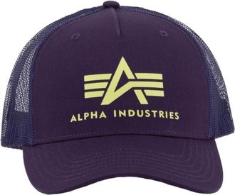 Alpha Industries Alpha Industries Herren Basic Trucker Cap, Plum, One Size