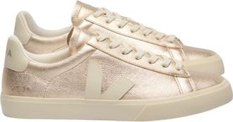 Veja Femme, Chaussures, Rose, Taille: 38 EU Campo Chromefree Leather Baskets