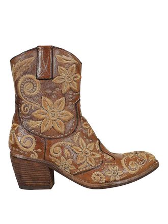 Fauzian Jeunesse Bottines - Marron Clair
