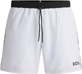 BOSS Hommes Starfish Short de Bain &agrave; s&eacute;chage Rapide et Logo imprim&eacute;