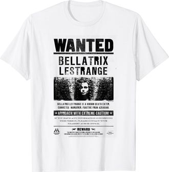 Harry Potter Bellatrix Lestrange Wanted T-Shirt