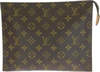 Louis Vuitton Pre-owned Pochette Toilette Monogram Clutch - unisex - Pre-owned - Brun - Taille: ONE Size