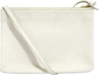 Celine Sac bandouli&egrave;re vintage doccasion - Femme - Pre-owned - Blanc - Taille: ONE Size