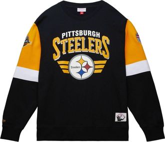 Mitchell & Ness NFL All Over Sweatshirt 3.0 Pittsburgh Steelers - Größe XL, Herren, Frauen, Kinder, Unisex, Frühling, Sommer, Herbst, Winter, National Football League