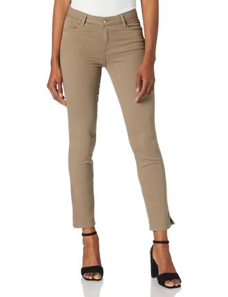 Brax Damen Skinny Fit Jeans Hose Style Shakira S Stretch Baumwolle, Khaki, 32W-32L