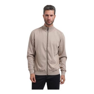 Bugatti Gilet zipp&eacute; - Homme - Pulls - Beige - Taille: 2XL
