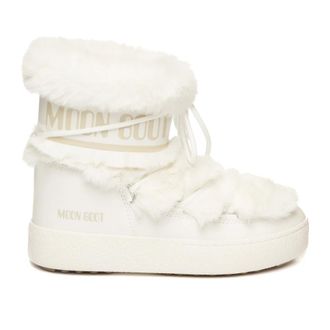 Moon Boot Femme, Chaussures, Blanc, Taille: 37 EU Ltrack Fur