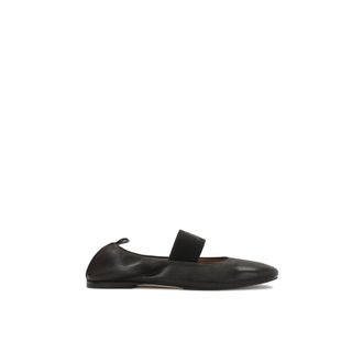 Kazar Schwarze Ballerinas mit elastischem Riemen - - Shoes - Damen - Schwarzk - 38 EU