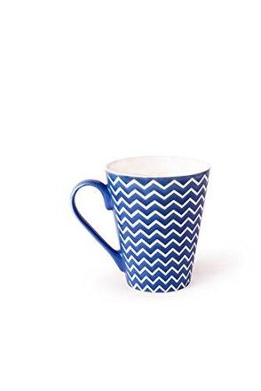 Excelsa Enjoy Mug, Porzellan, Grün, 10 x 10 x 8.5 cm 10 x 10 x 8.5 cm hellblau