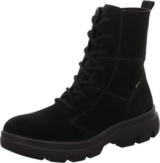 Legero Femme Angelina Gore-tex légèrement doublée Botte de Neige, Noir 0000, 37.5 EU
