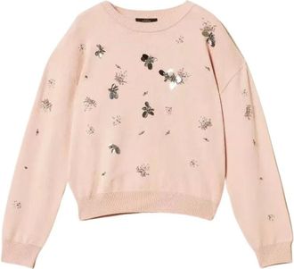 Twinset Damen, Strickwaren, Rosa, MGr&ouml;&szlig;e