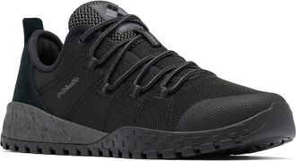 Columbia Herren Fairbanks Low Sneaker, schwarz/dunkelgrau, 47 EU