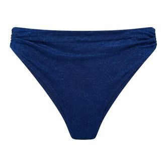Saint Barth Femme, Maillots de bain, Bleu, Taille: 40 FR Slip Bikini Lurex