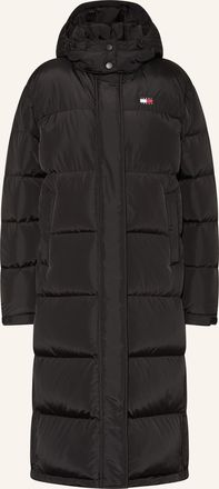 Tommy Jeans Daunenmantel Mit Abnehmbarer Kapuze schwarz