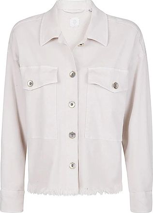 Eleventy Femme, Vestes, Blanc, Taille: 36 FR Shirt