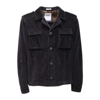 Officina36 Corduroy-Jacke - - Jackets - Herren - Schwarzk - M