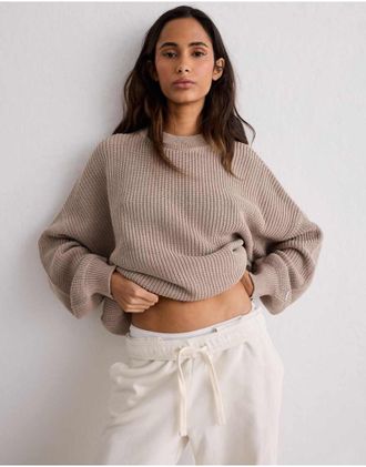 Aim'n Sweat en laine - Argile fonc&eacute;-Neutral