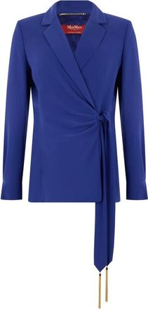 Max Mara Femme, Blouses et Chemises, Bleu, Taille: 40 FR Manteaux