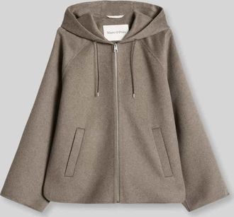 Marc O'Polo Relaxed Fit Kurzmantel mit Kapuze