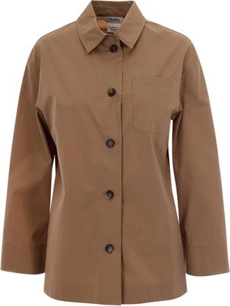 Max Mara Femme, Blouses et Chemises, Brun, Taille: 32 FR Chemises