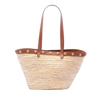 Celine Pre-owned Sac Cabas en Raffia - Femme - Pre-owned - Beige - Taille: ONE Size