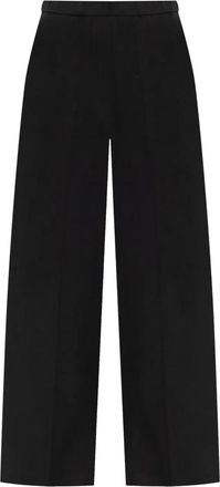 Theory Hose aus Seide - Schwarz