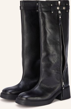 Miista Miista Stiefel Izolda Mit Nieten schwarz