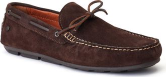 Base London Brooks Leder Herren Burnt Brown Standard Slipper