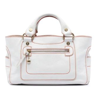 Celine Pre-owned Sac Boogie - Femme - Pre-owned - Blanc - Taille: ONE Size