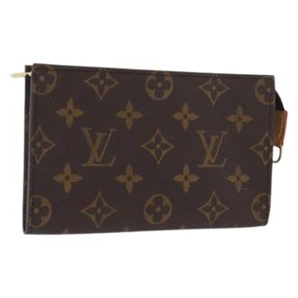 Louis Vuitton Pochette Accessoires en Toile Monogram Pre-owned - Femme - Pre-owned - Brun - Taille: ONE Size