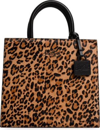MC2 Saint Barth Crossbody Bags - Bags Leo Brushed Leather 18 - Gr. unisize - in Leopardfarben - f&uuml;r Damen