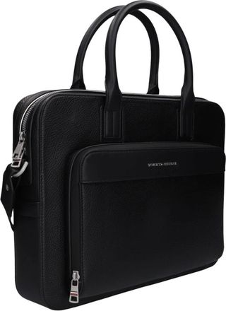 Tommy Hilfiger Central Slim Computer Bag - - Bags - Herren - Schwarzk - ONE SIZE