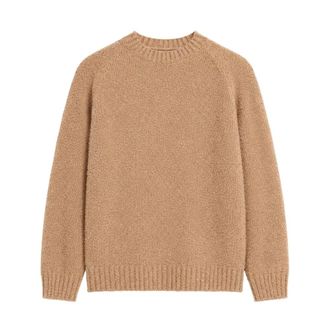 Laneus Homme, Pulls, Beige, Taille: L Crewneck Boxy Soft