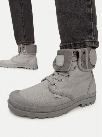 Palladium Schn&uuml;rstiefeletten Baggy 92353-095-M Grau