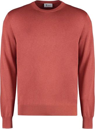 THE (ALPHABET) pull à design côtelé - Rouge