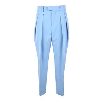 Berwich Elegante Stretch-Hose - - Trousers - Damen - Blau - 3XL