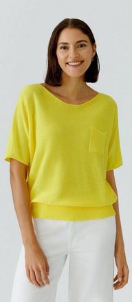 Oui Rundhalspullover