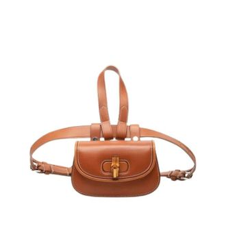Gucci Pre-owned Bamboo Twist Lock Belt Bag - - Pre-owned - Damen - Braun - ONE SIZE