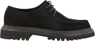 Dolce & Gabbana Homme, Chaussures, Noir, Taille: 40 EU Derby en Cuir de Veau Fendu