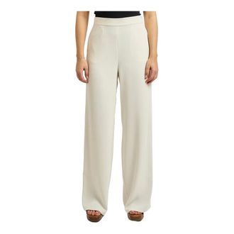 Pennyblack Femme, Pantalons, Beige, Taille: 44 FR Pantalon large en tissu sabl&eacute;