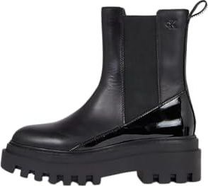 Calvin Klein Jeans Bottines Femme en Cuir Ref 6209-37