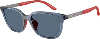 Emporio Armani unisex, Accessoires, Bleu, Taille: 49 MM Ek4006U Lunettes de soleil