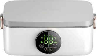 Generic Bo&icirc;te &agrave; D&eacute;jeuner &eacute;lectrique Sans Fil, Bo&icirc;tes &agrave; D&eacute;jeuner Chauffantes Rechargeables De 1000 Ml Avec 16 000 Mah Et 6 R&eacute;glages De Temp&eacute;rature, Chauffe-pla