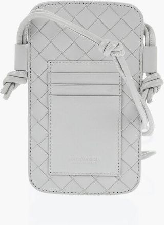 Bottega Veneta Braided Leather Neck Smartphone with Card Holder Gr&ouml;&szlig;e Unica