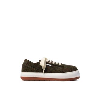 Sunnei Dreamy Felt Sneaker - - Shoes - Herren - Gr&uuml;n - 43 EU