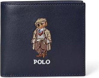 Polo Ralph Lauren Homme, Accessoires, Bleu, Taille: ONE Size Billfold CN Wallet Medium