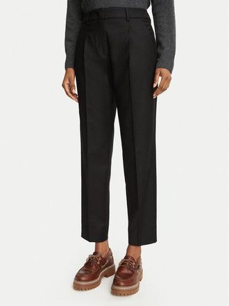 Max Mara Stoffhose Caldaia 2625136112 Schwarz Regular Fit