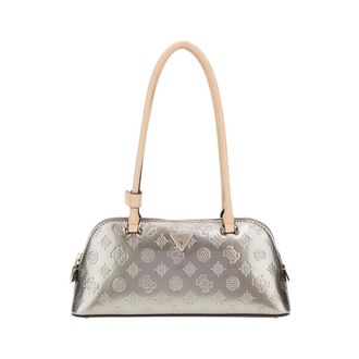 Guess Femme, Sacs, Gris, Taille: ONE Size Sac Argent Réfléchissant Design Élégant